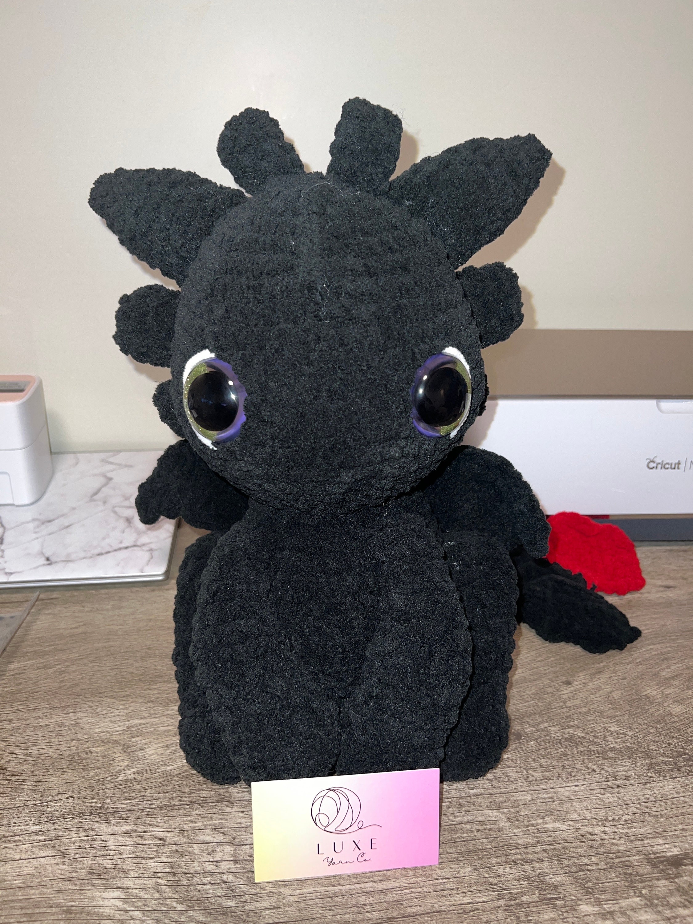 Handmade Crochet Toothless Dragon Plush - Etsy