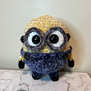 Handmade Crochet Minion Plush - Etsy