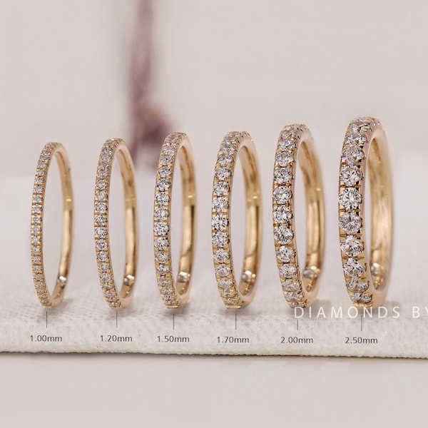 Thin Stacking 10k Ring - Etsy UK