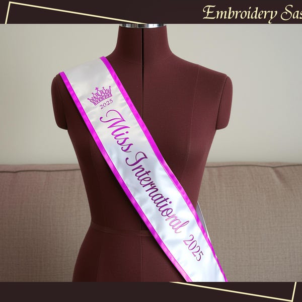 Pageant Sash - Etsy