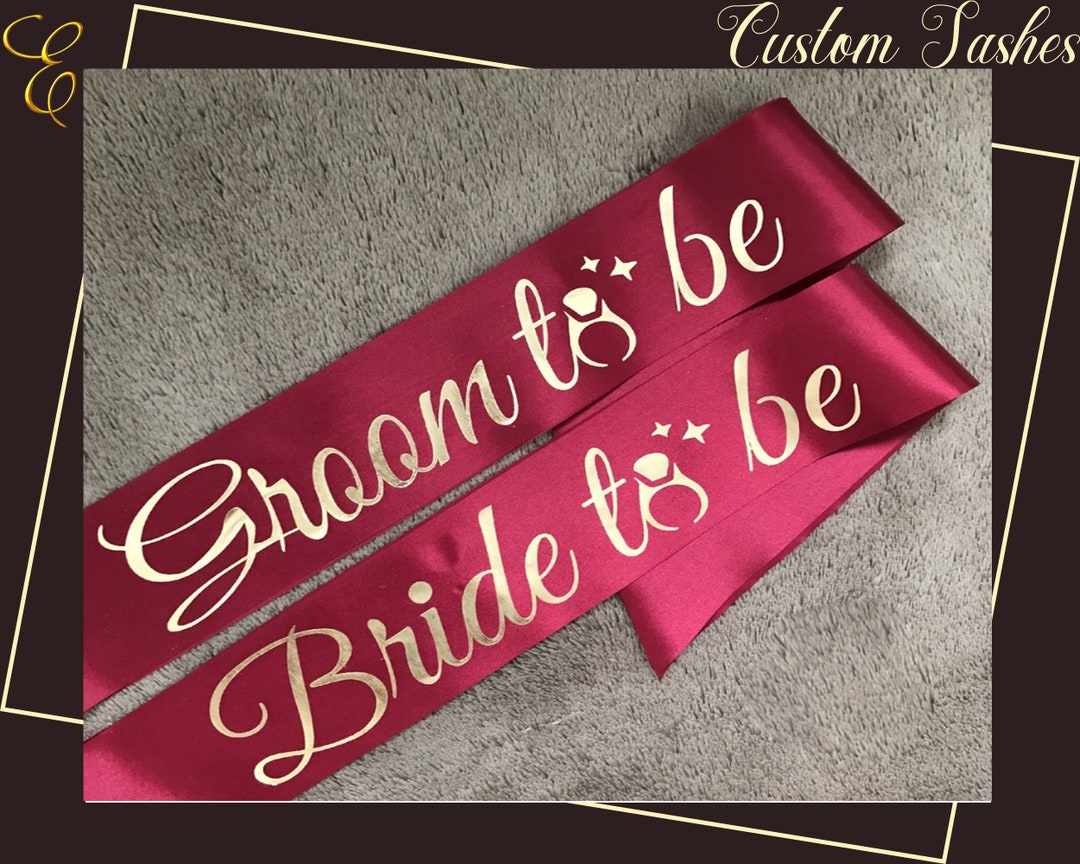 Personalized Satin Sash - Pageant Sash - Personalized Sash - Birthday ...
