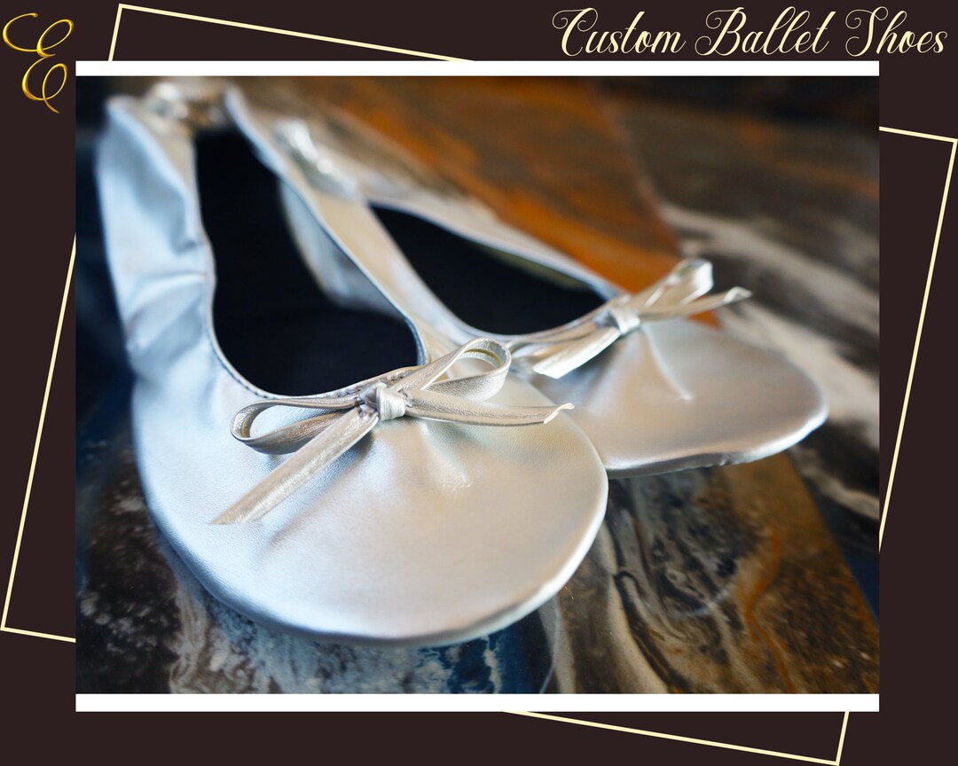 Wedding Flats for Brides & Dancing, Ballet Slipper Flats, Rollable ...