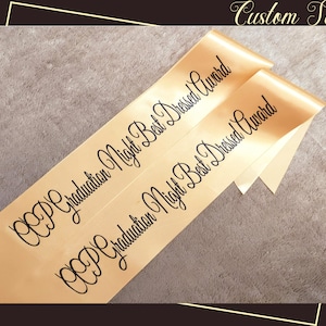 Winner Sash Runner up Sash Champion Sash Birthday Sash Bridesmaid Sash ...