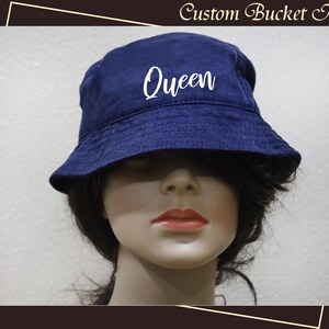 Personalized Bride Bucket Hat, Embroidery Bucket Hat, Bridal Bucket, Custom Bucket Hat ...