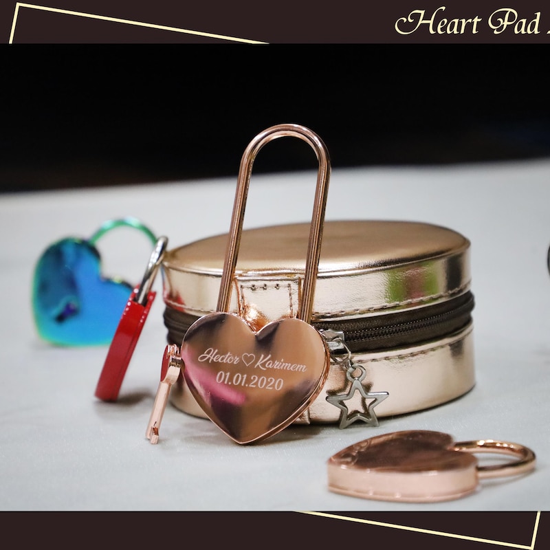 Heart Shaped Lock - Etsy