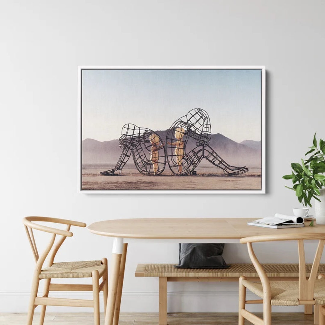 Alexander Milov Love Art Two People Turning Their Backs on - Etsy