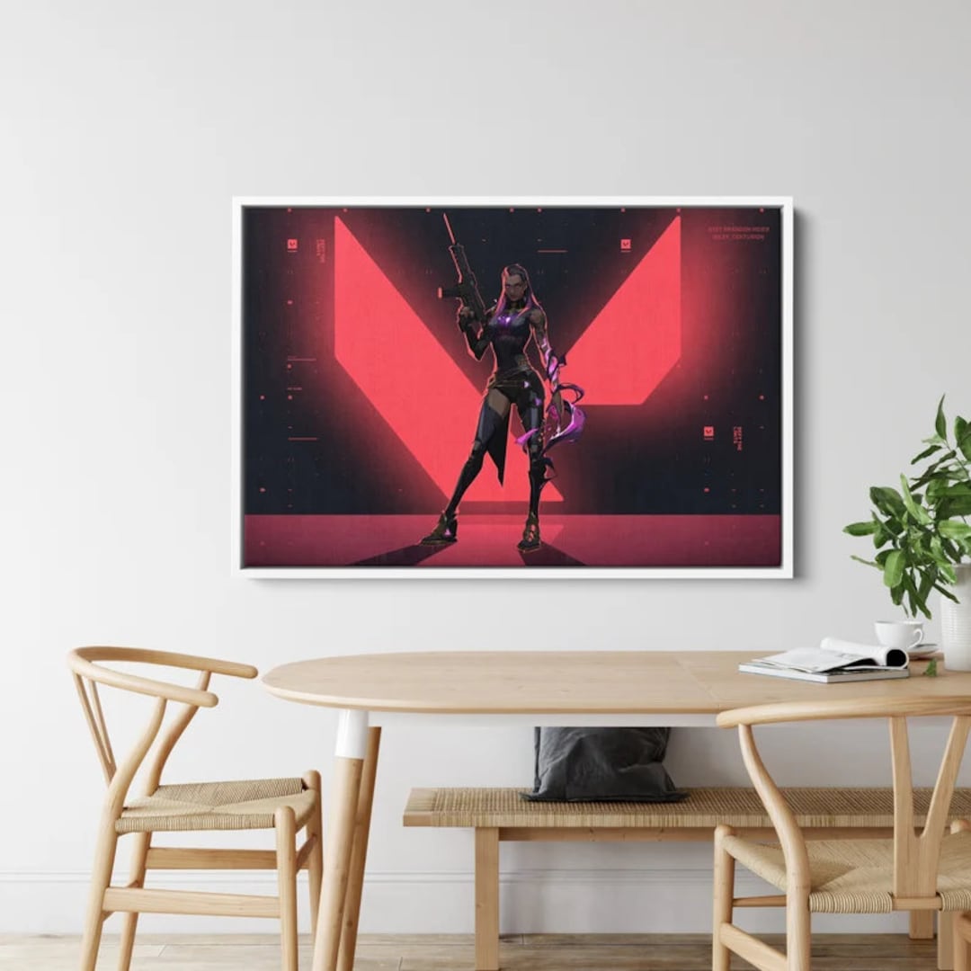 Valorant Valorant Poster Gaming Room Online Game Paintings - Etsy