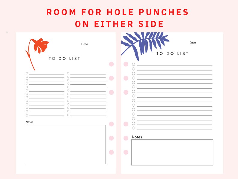 Minimal to Do List Printable PDF, Productivity Planner, Simple Tasks ...