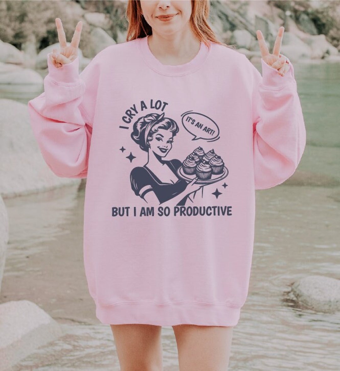 I Cry A Lot but I Am so Productive Shirt, New Album Song Lyrics Hoodie ...