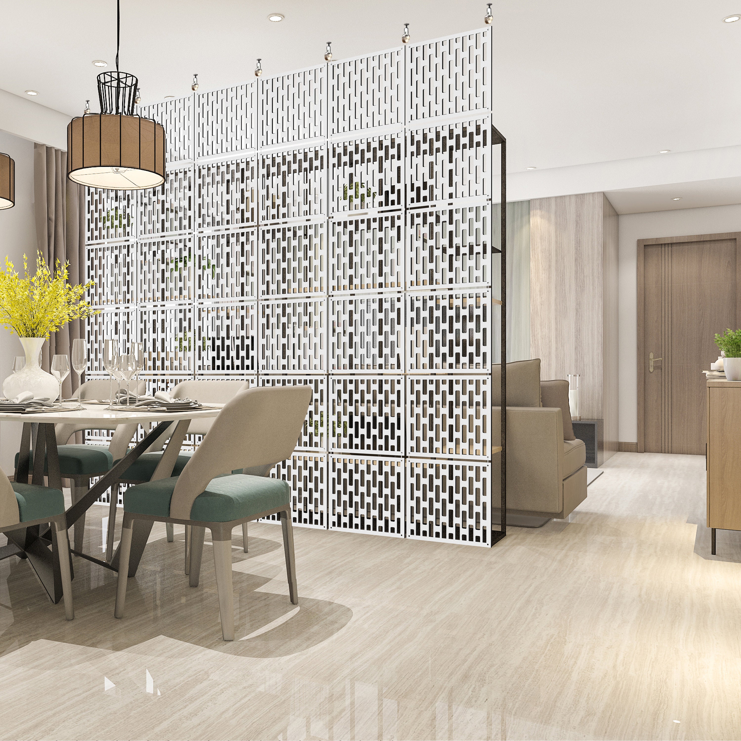 Room Divider PVC Hanging Screen, Wall Hanging Room, Outdoor/indoor ...