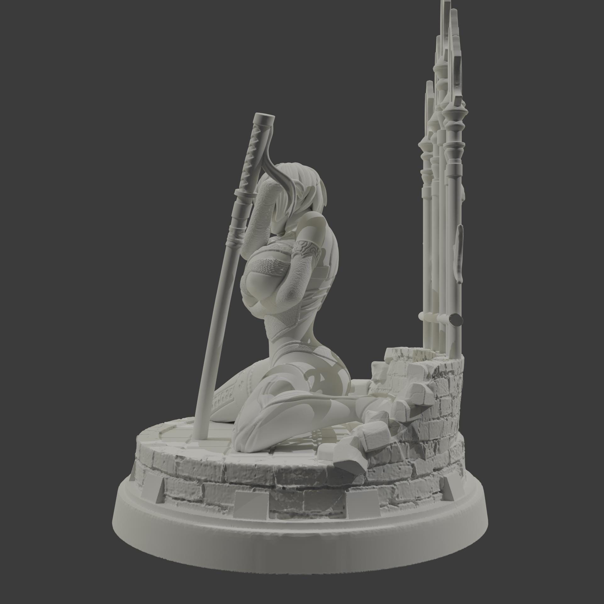 Nier Automata - Yorha 2B - Lingerie STL 3d Printing Files - Etsy