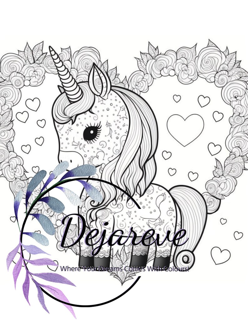 Unicorn Coloring Pages, Unicorn Printables, Unicorn Games, Unicorn ...