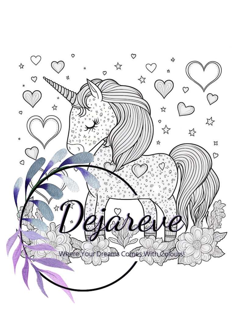 Unicorn Coloring Pages, Unicorn Printables, Unicorn Games, Unicorn ...