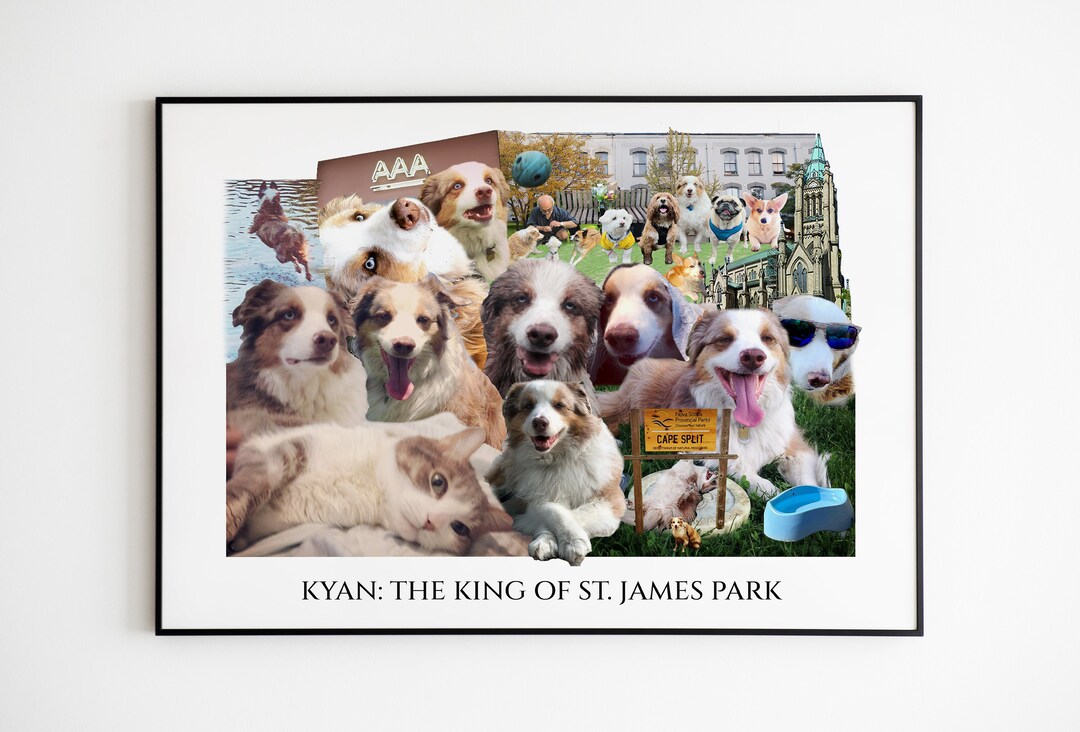Custom Pet Collage Art Prints - Etsy