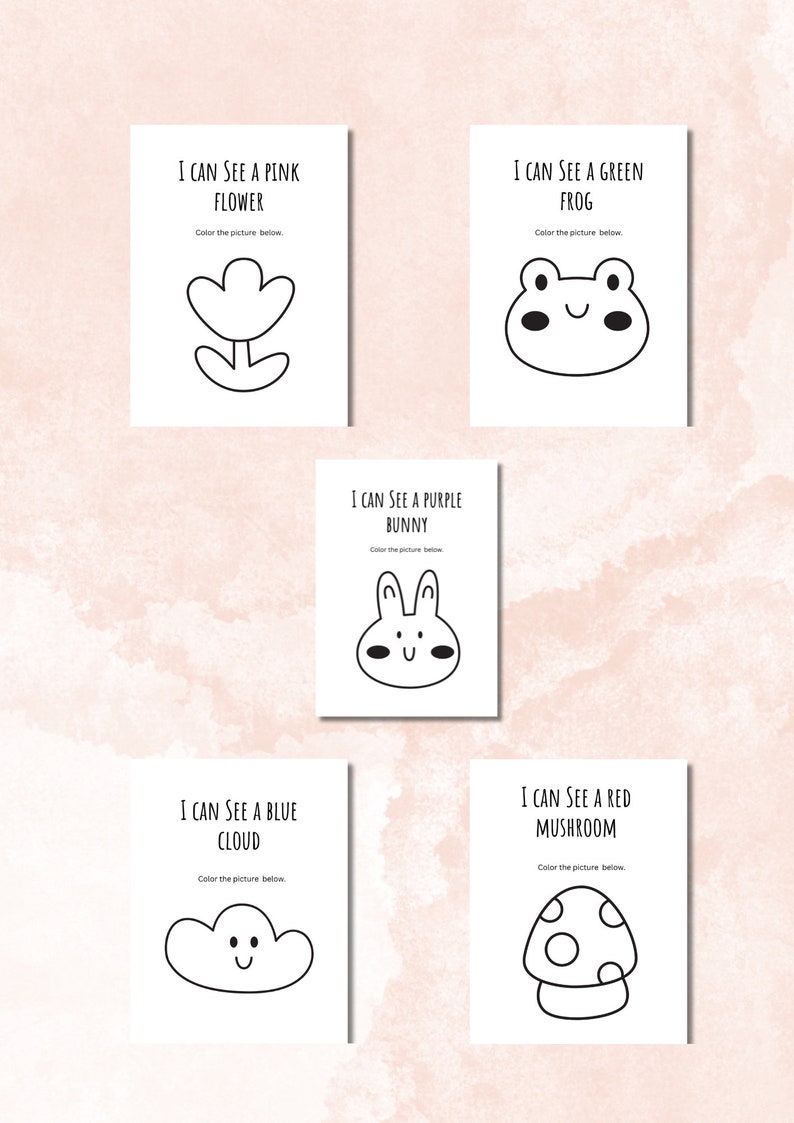 Preschool Pre-k Kindergarten Learning Bundle 14 Pages Printable ...