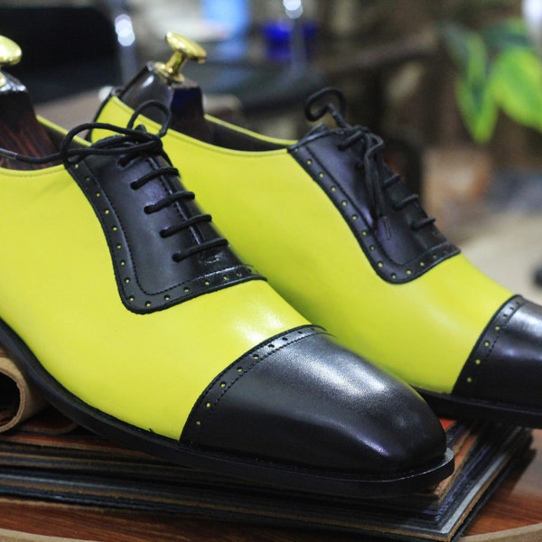Mens Yellow Dress Shoes - Etsy