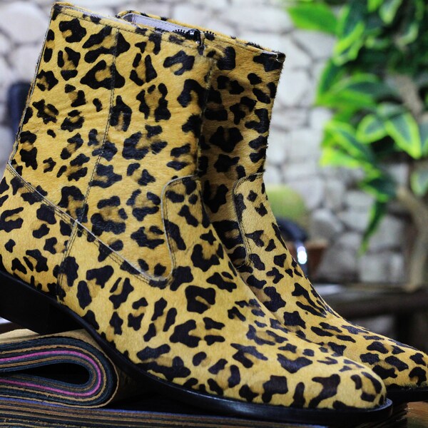 Mens Zipper Boots - Etsy