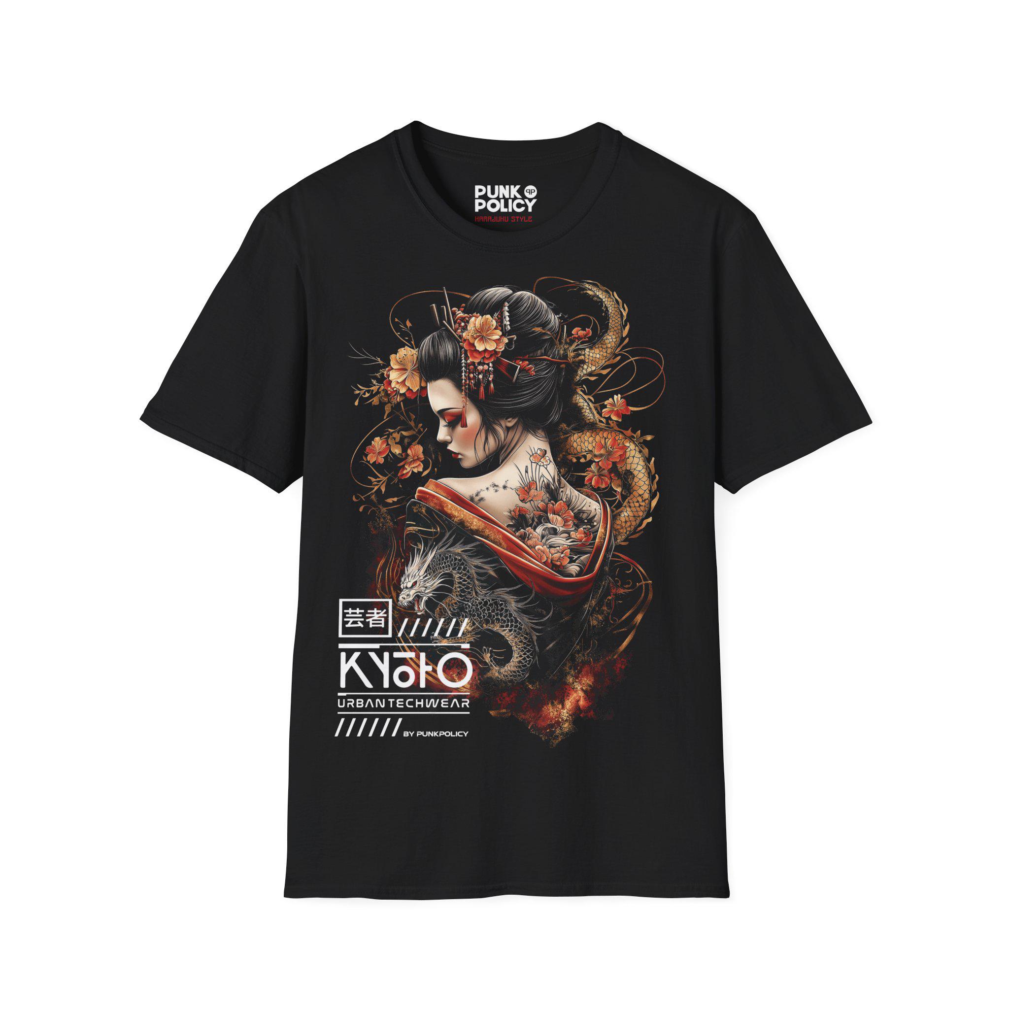 Trending Harajuku Geisha Graphic Unisex Softstyle T-shirt, Geisha Gifts ...