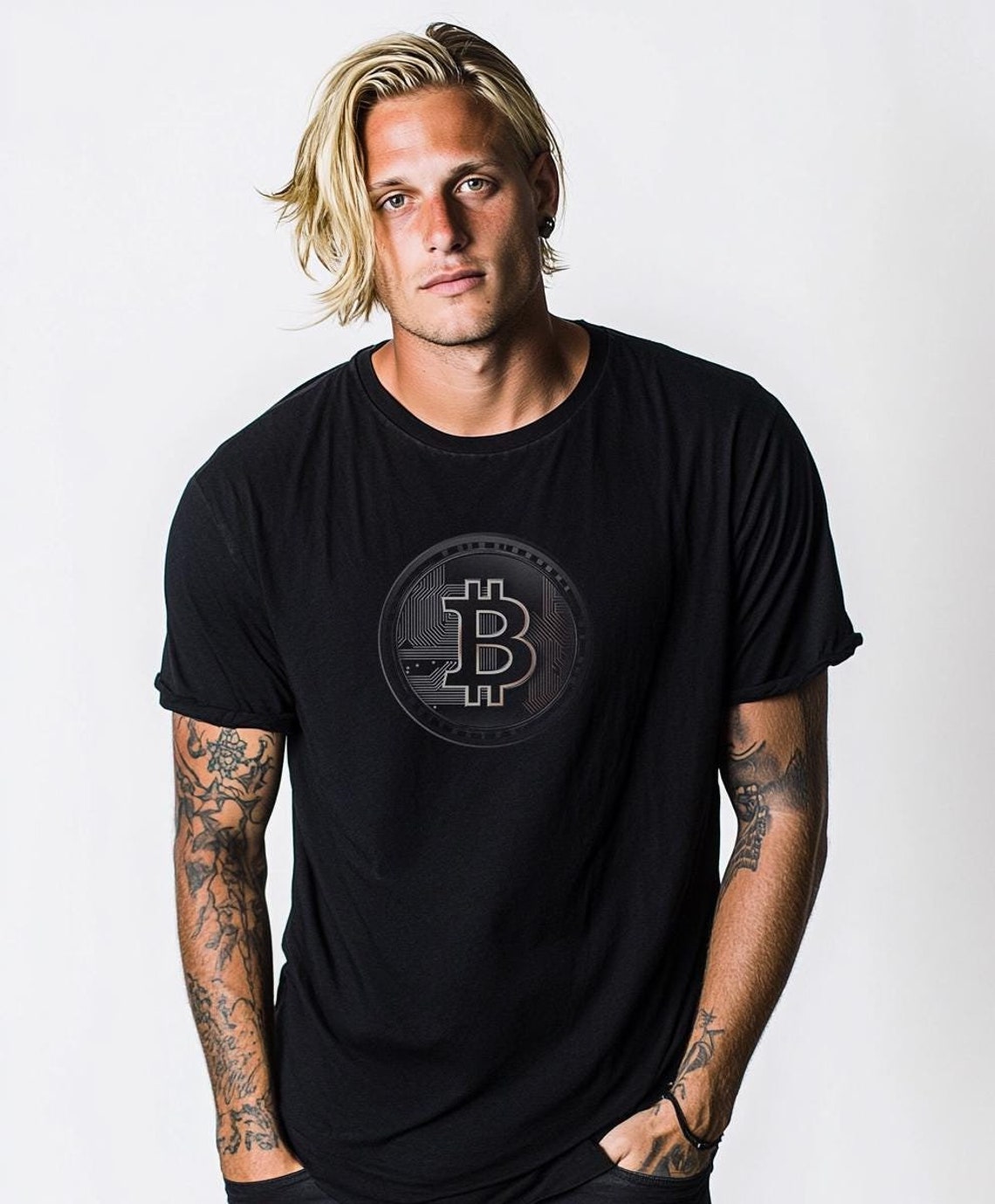 Bitcoin T-shirt, Unisex Softstyle T-shirt, Bitcoin Shirt, Bitcoin ...