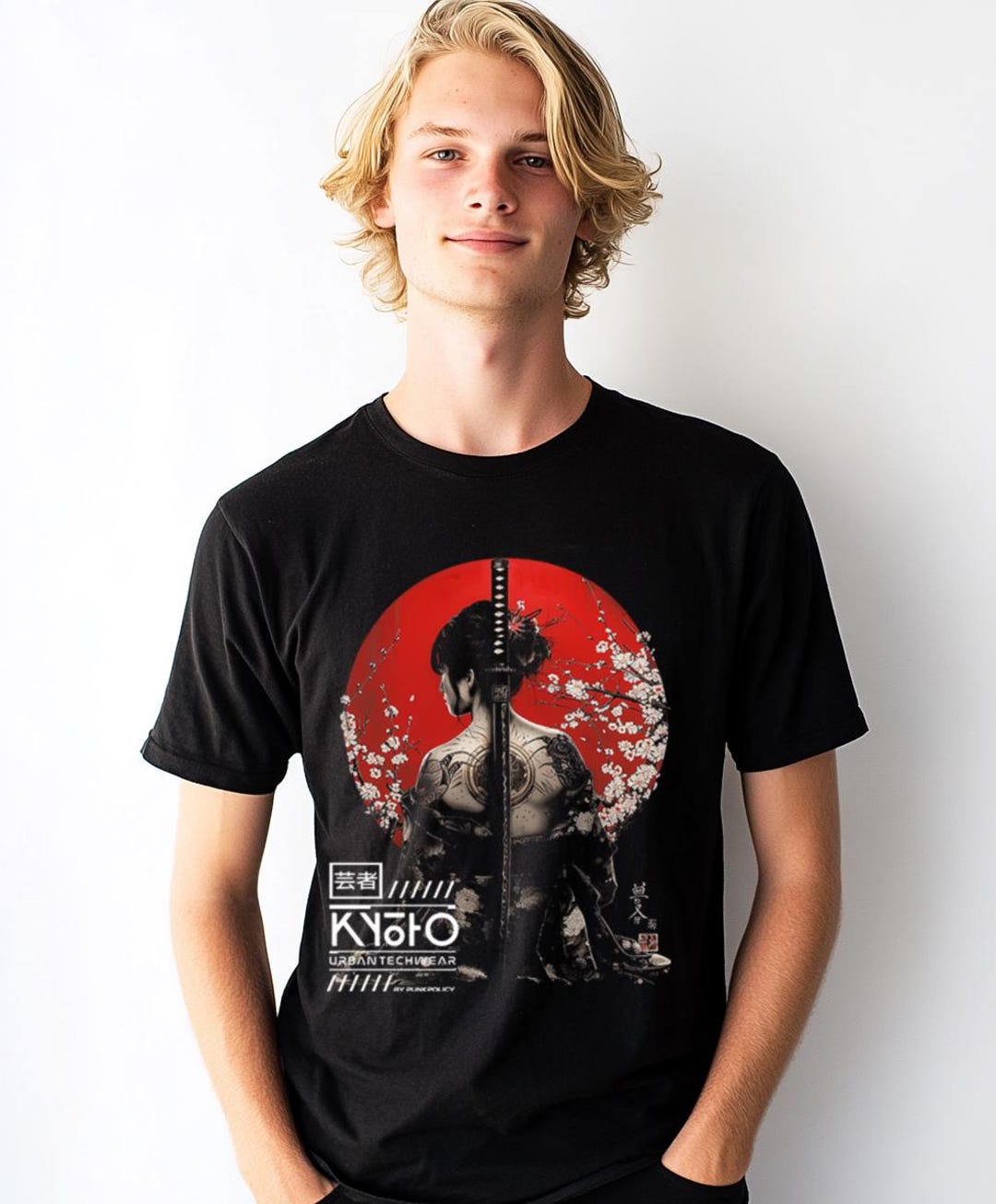 Trending Harajuku Geisha Graphic Unisex Softstyle T-shirt, Geisha Gifts ...