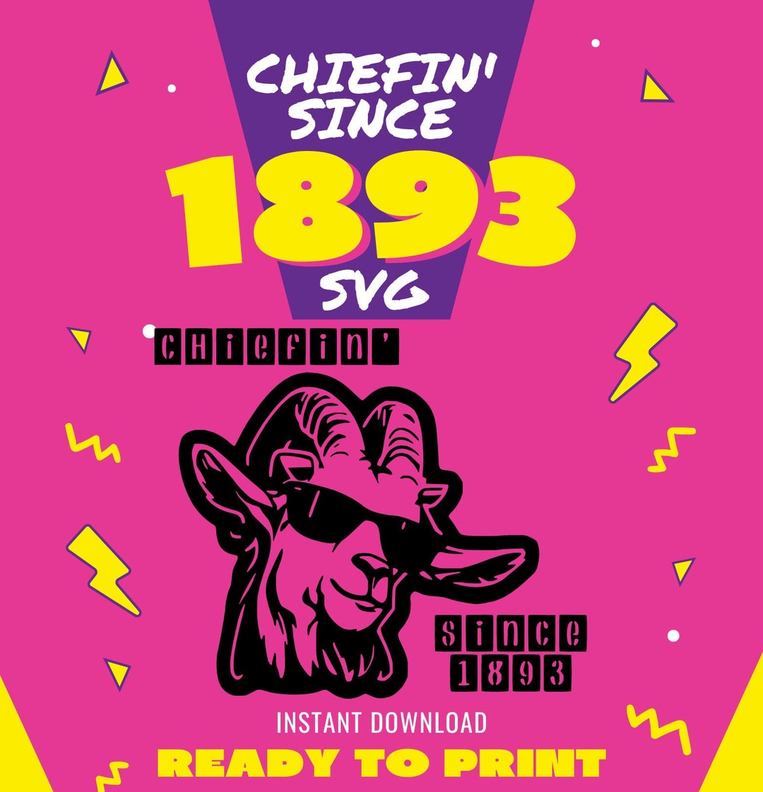 Chiefin' Since 1893 Svg File 90s Design CPO SCPO MCPO Digital Download ...