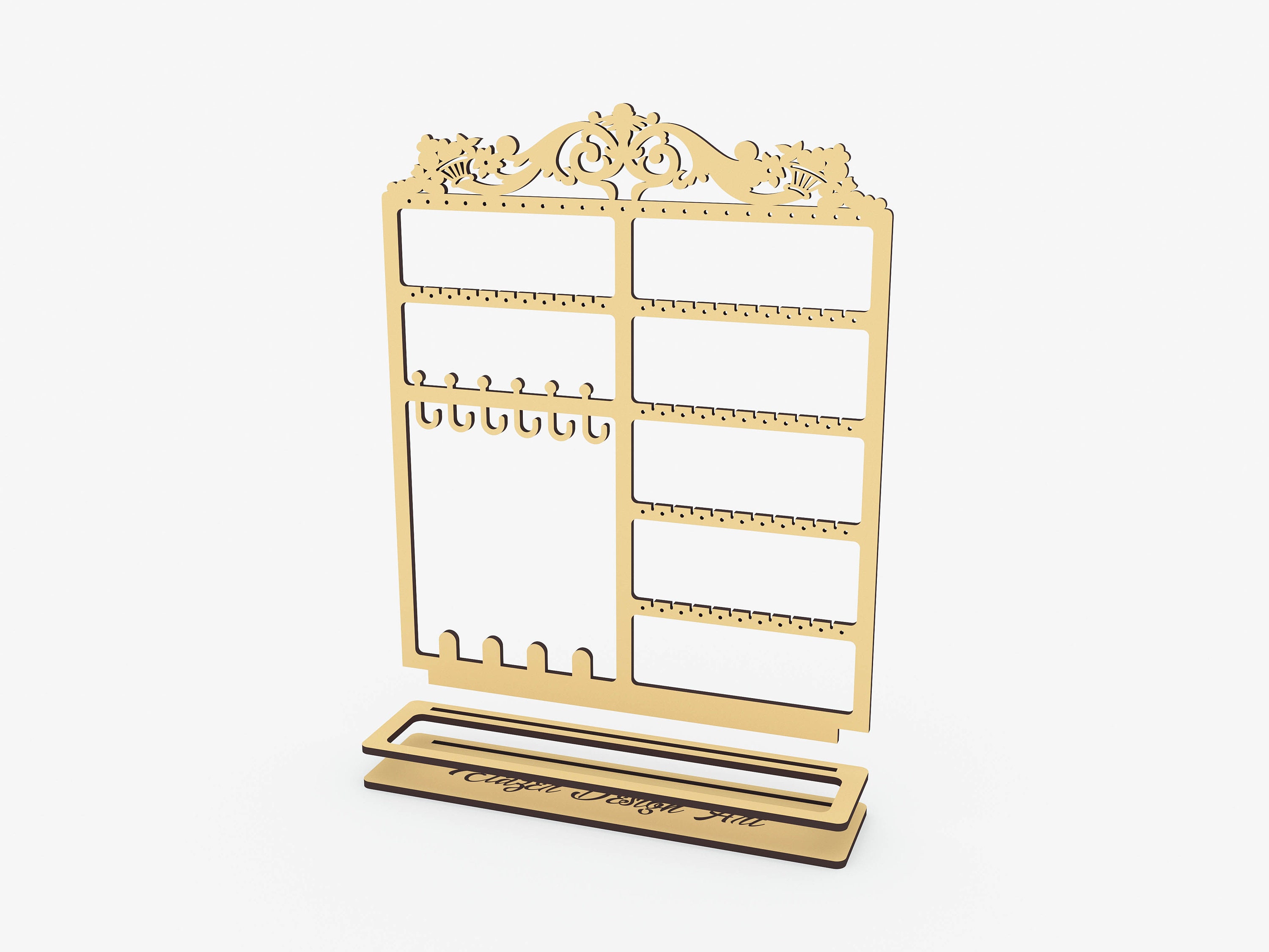 Laser Cut Earring Stand Svg Files Earring Holder Files - Etsy UK