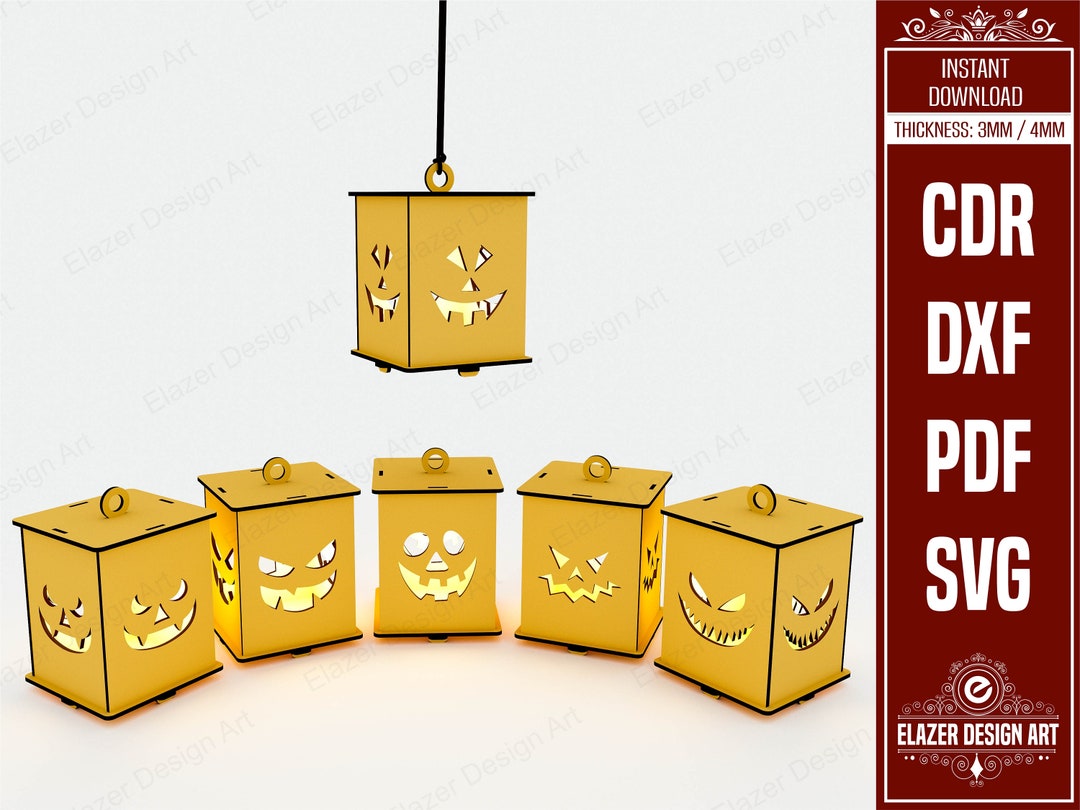 Lamp Laser Cut Svg Files, Vector Files for Laser Cutting - Etsy