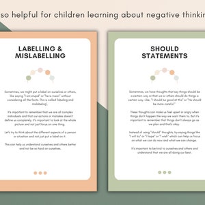 Challenge Negative Thoughts Flashcards, Identify and Understand ...
