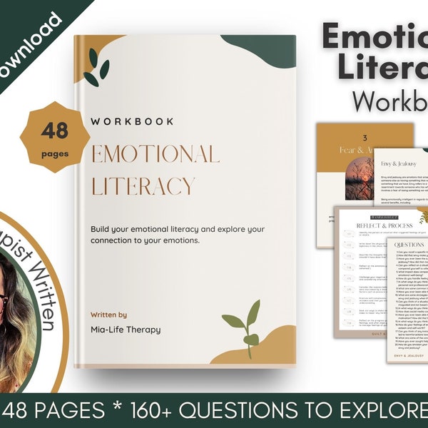Emotional Worksheets Psychology - Etsy