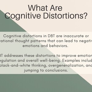 Unhelpful Thinking CBT Tool, 5 Worksheet Pack, Cognitive Behavioral ...