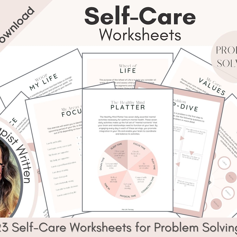 Therapy Worksheets - Etsy