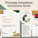 Emotional Regulation Workbook, 160+ Questions, Emotions, Therapy ...