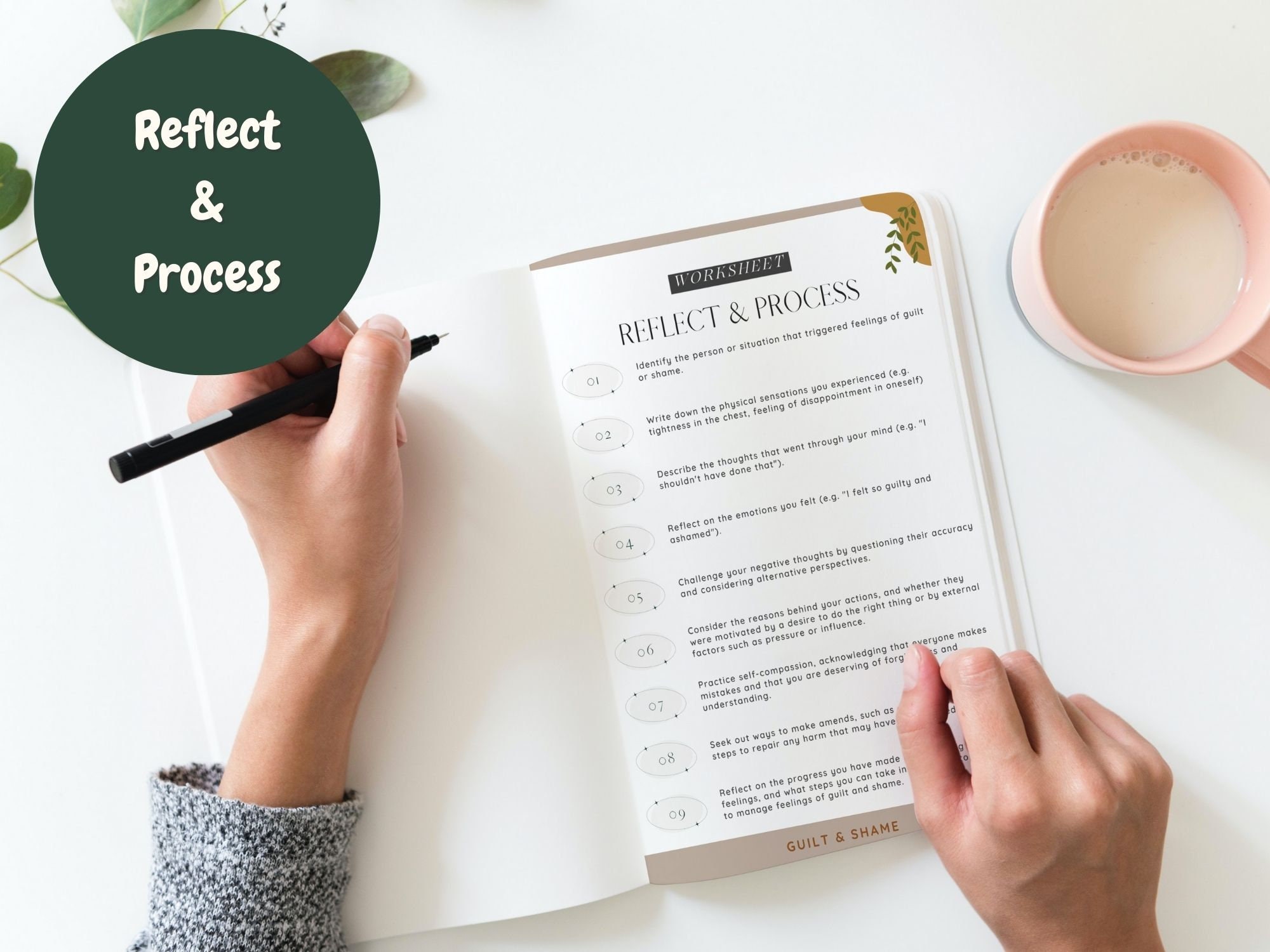 Emotional Regulation Workbook, 160+ Questions, Emotions, Therapy ...