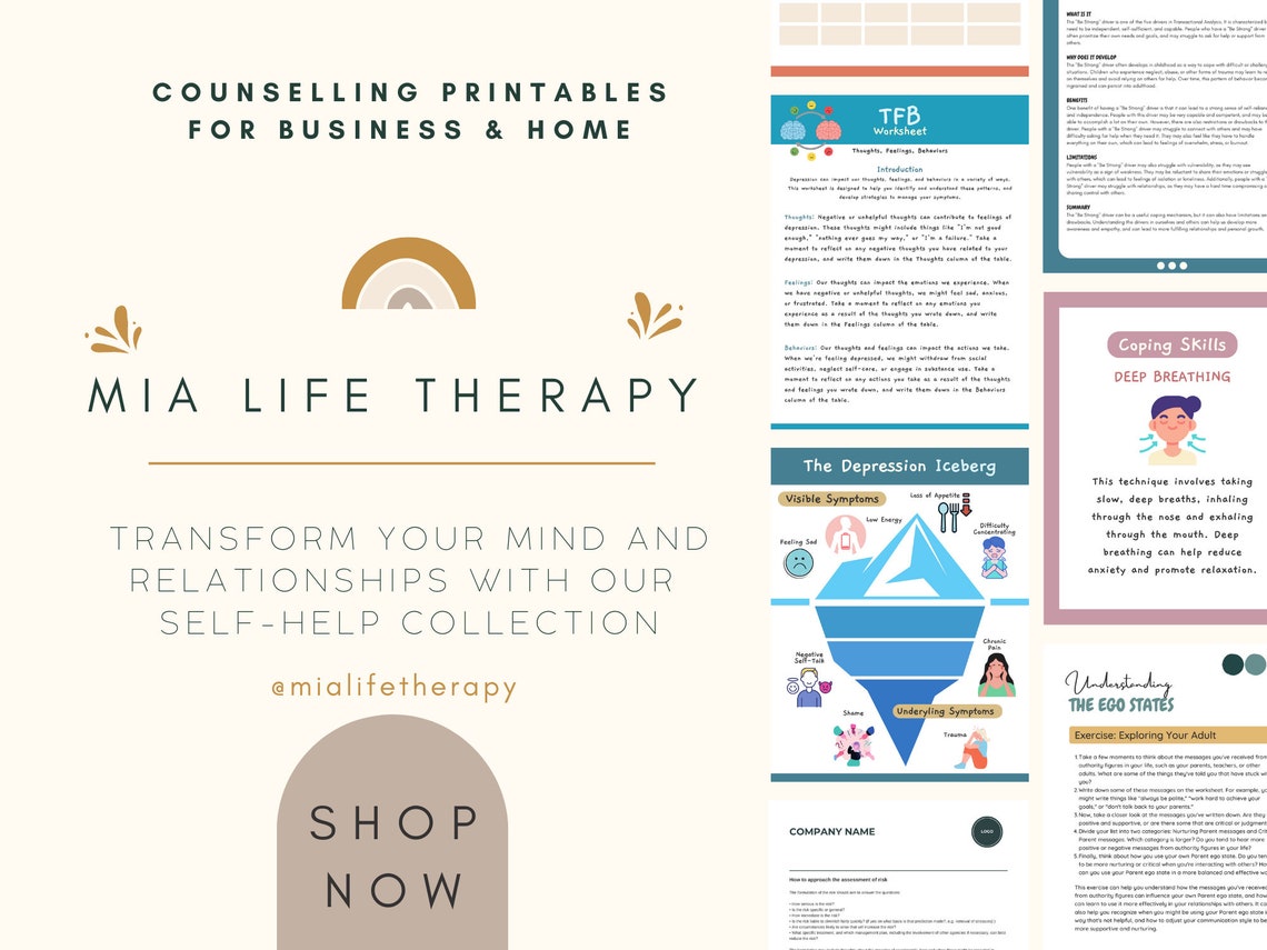 The Trauma Egg Trauma Therapy Exercise Worksheets for - Etsy UK