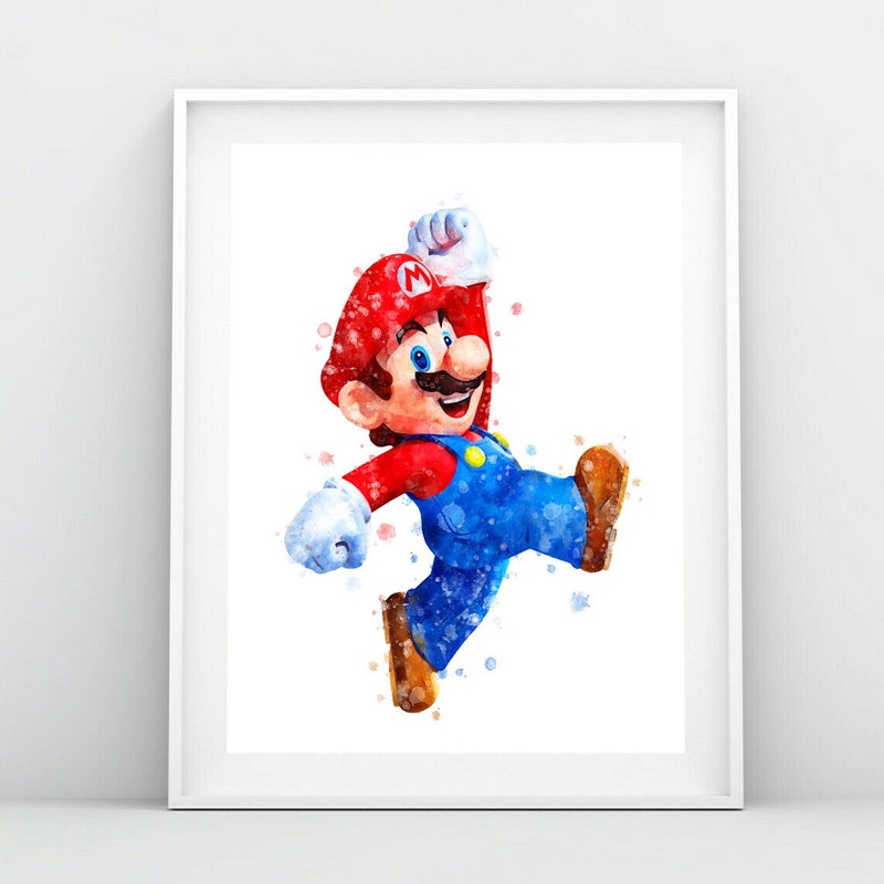 Mario Art - Etsy