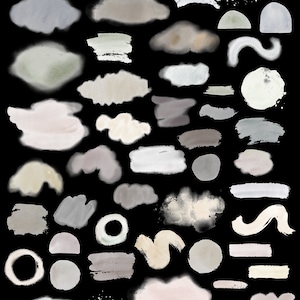 Neutral Splashes Clipart, Pastel Watercolor Background Png, Neutral ...