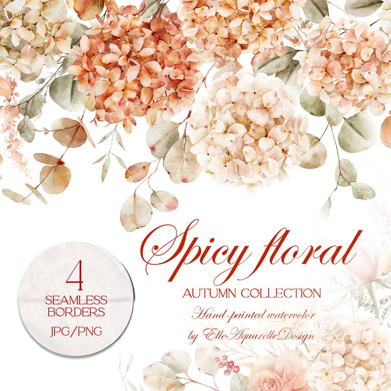 Peach Dry Hydrangeas - Etsy