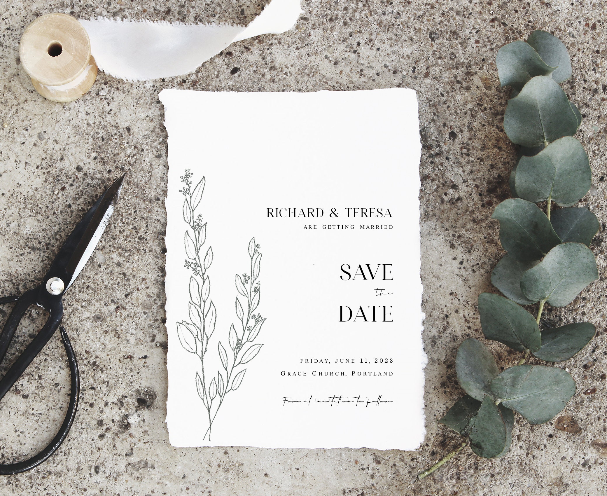 Winter Greenery Line Art Clipart Png Commercial Pencil - Etsy