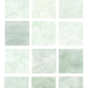 Green Watercolor Digital Paper, Watercolour Green Background, Printable ...