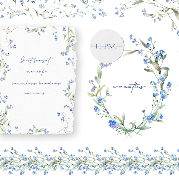 Forget Me Not Flower Poem - Etsy