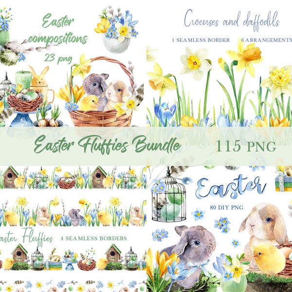 Easter Border - Etsy