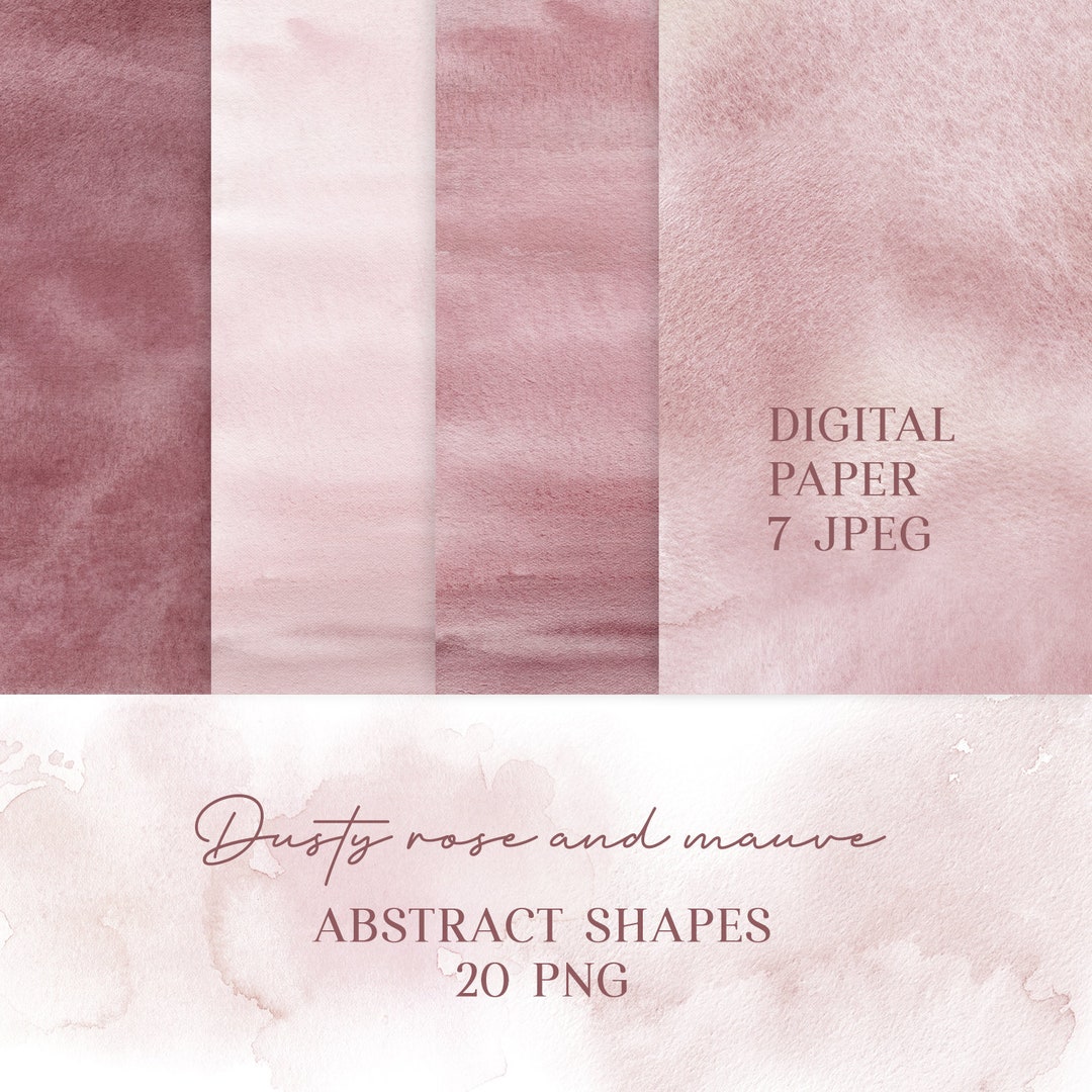 Dusty Rose Watercolor Background Png, Blush Pink Watercolor Splashes ...