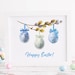 Watercolor Easter Border Clipart Png, Easter Eggs Clip Art, Watercolour ...