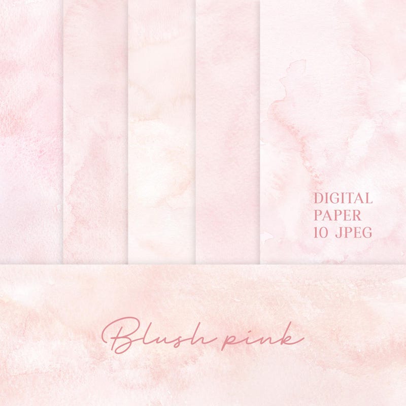 Pink Digital Paper - Etsy