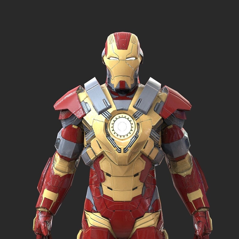 Iron Man Full Body Costume - Etsy