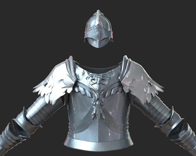 Rage Wolf Custom Full Body Wearable Armor With Helmet and Sword 3D ...