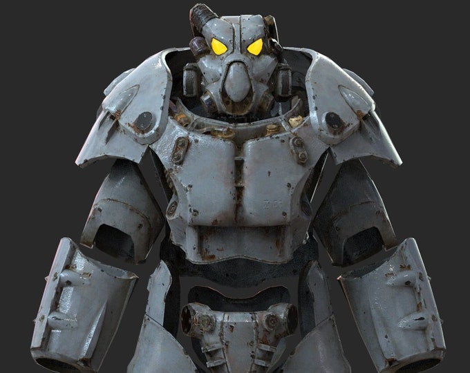 Fallout 4 X-01 Enclave Power Armor Custom V2 Full Body Wearable Armor ...