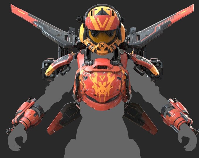 Valkyrie Birthright Custom Full Body Wearable Armor With Helmet 3D ...
