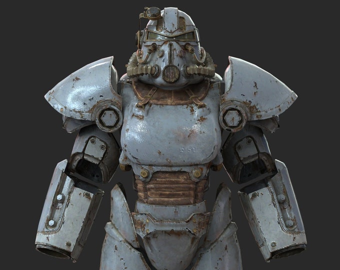 Fallout T-51B Power Armor Custom V2 Full Body Wearable Armor With ...