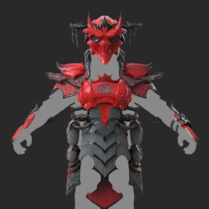 The Intimidator Bloodhound Custom Full Body Wearable Armor With Helmet ...